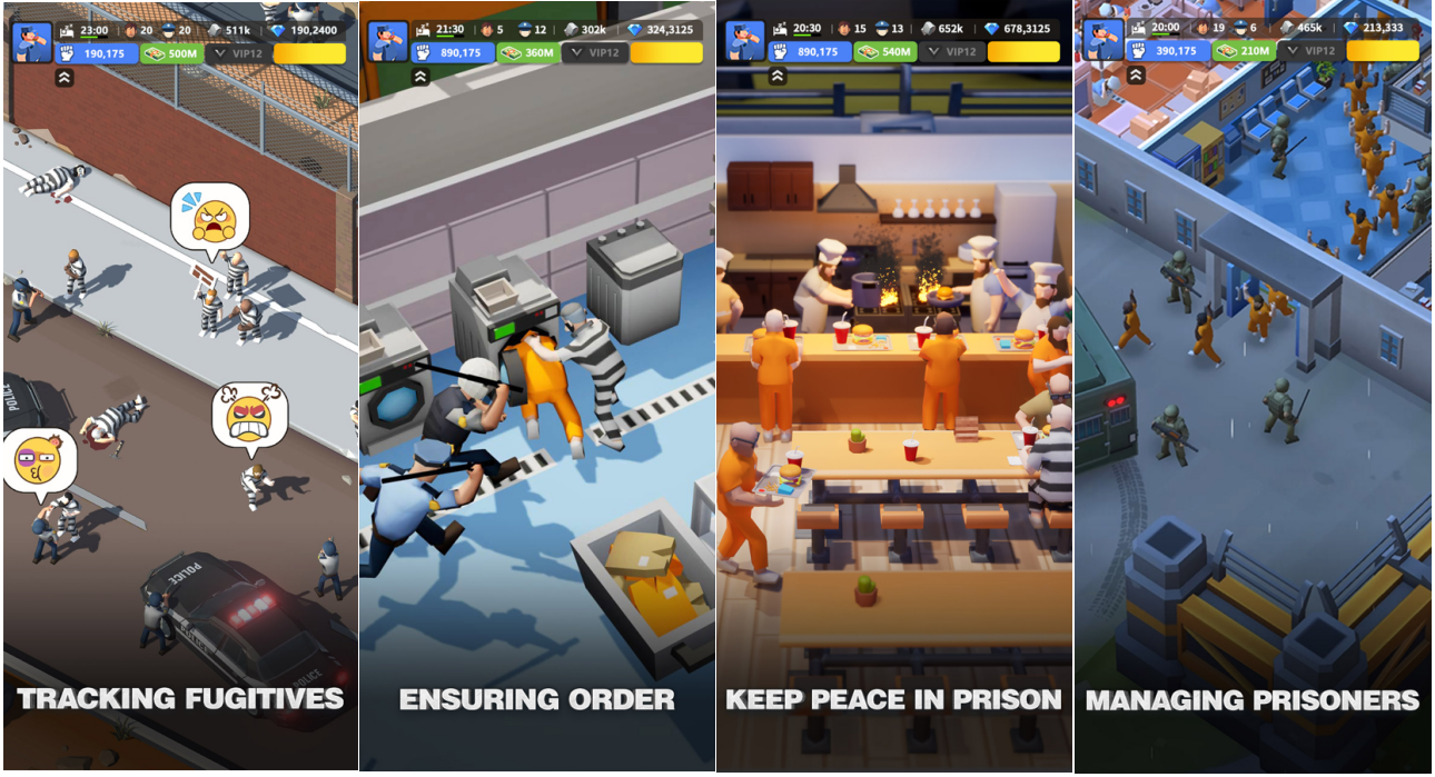 不靠美女擦边，头部模拟经营厂商做出一款月流超4400万的监狱SLG，成功实现细分赛道卡位？